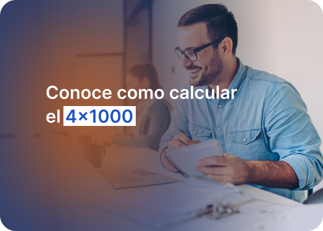 Calculadora 4x1000 gratis | Calcula tu impuesto | tyba