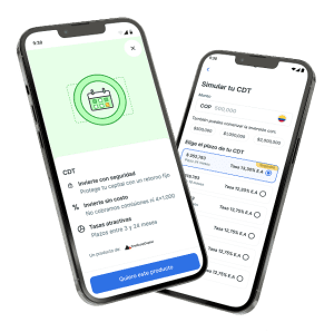 Simulador de CDT | Calculadora gratis | invierte tyba