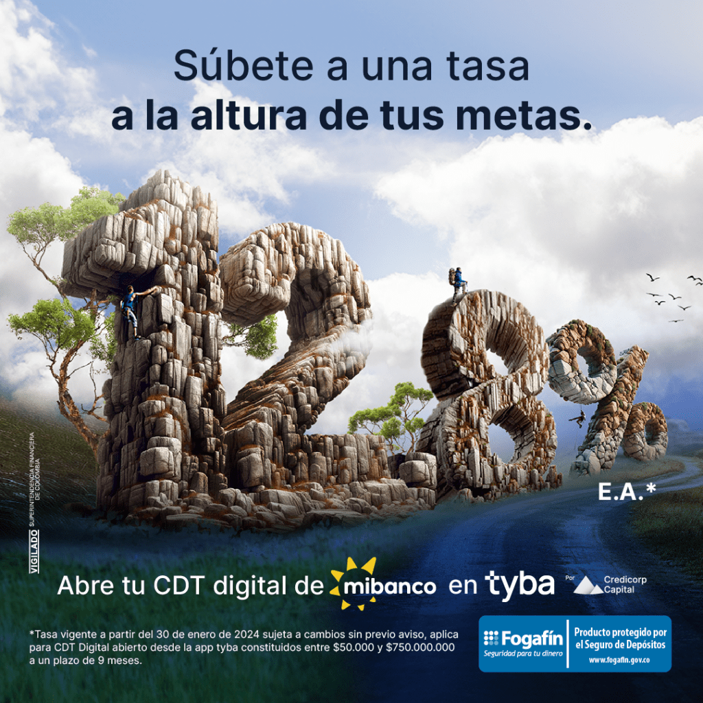 tipos de inversión - tyba- ¡La app de las inversiones en Colombia!
